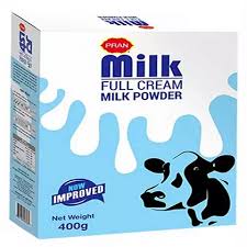 Pran Full Cream Milk Powder 400g - Sroddhaa